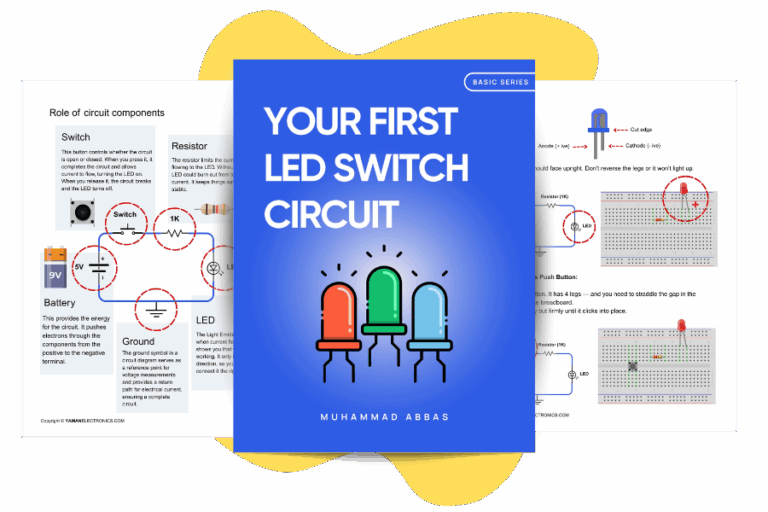 Placing switch on breadboard (Beginners, 2026)